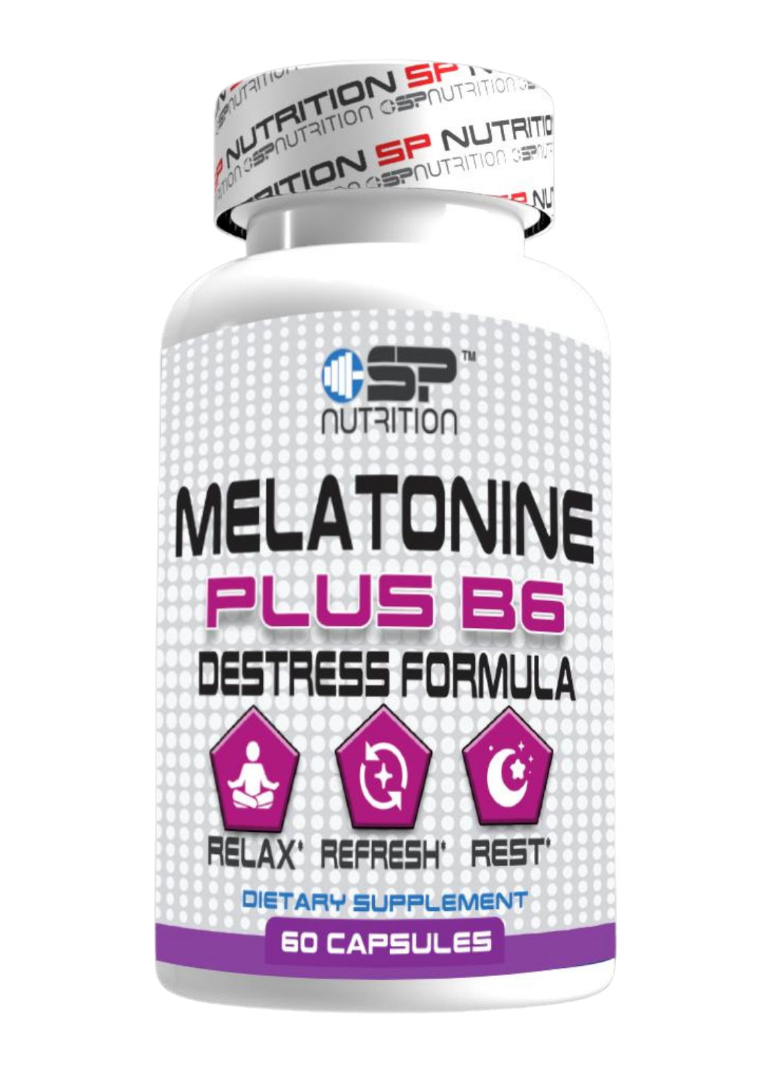Melatonin PLUS B6 – Fitness Headquarters PR
